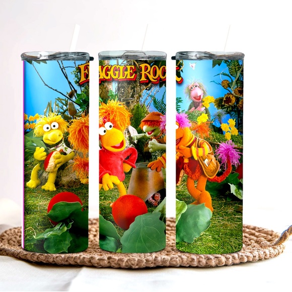Dining | Fraggle Rock Inspired 2 Oz Stainless Steel Tumbler With Lid ...